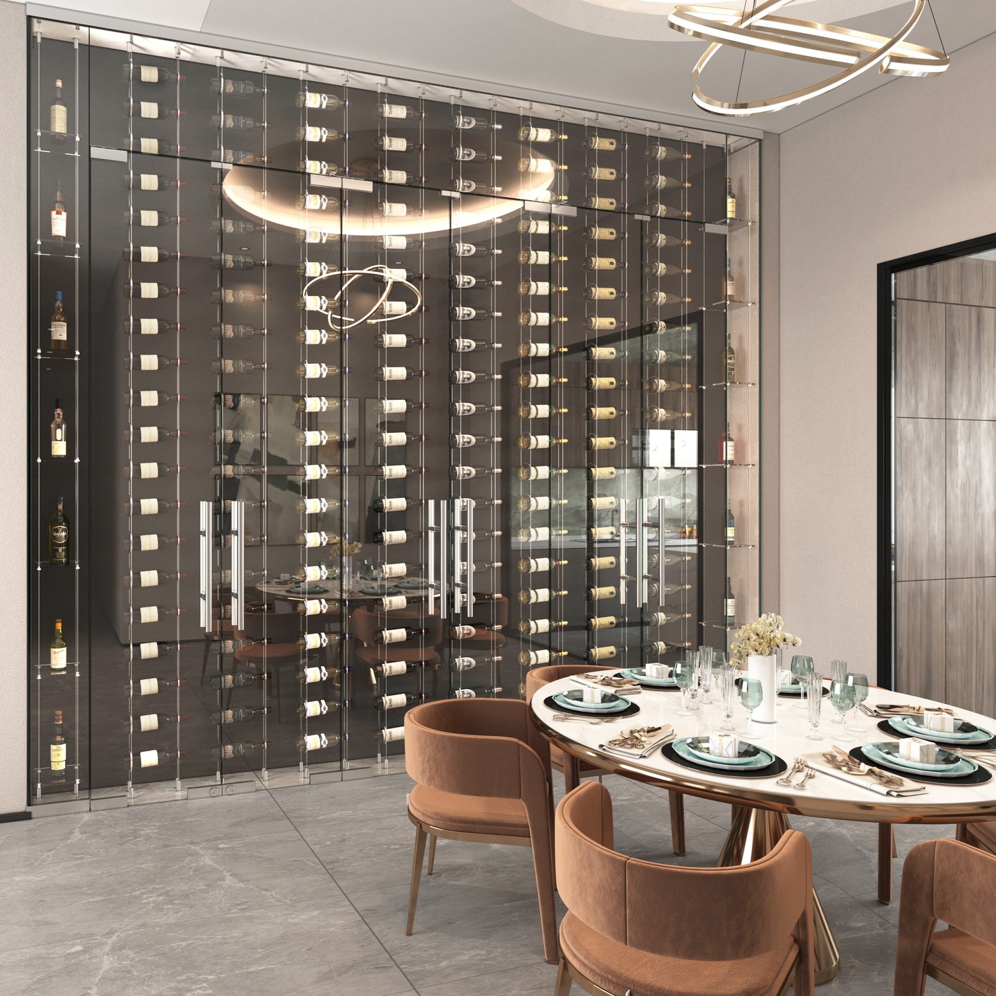 Invisible Cables - Cable Wine Cellars